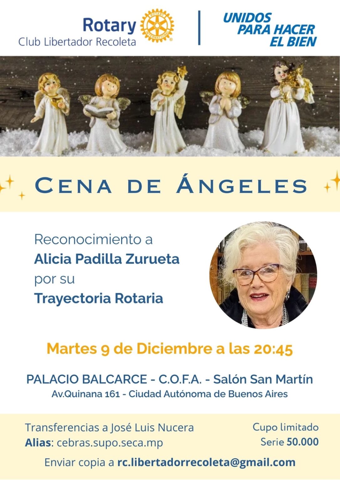CENA DE ÁNGELES - Rotary - Distrito 4895